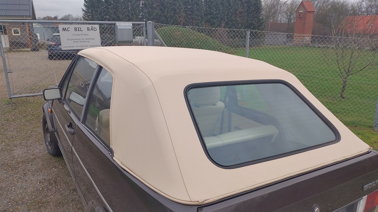 MC BIL BÅD - Kaleche + Windstop til Cabriolet + 4x4